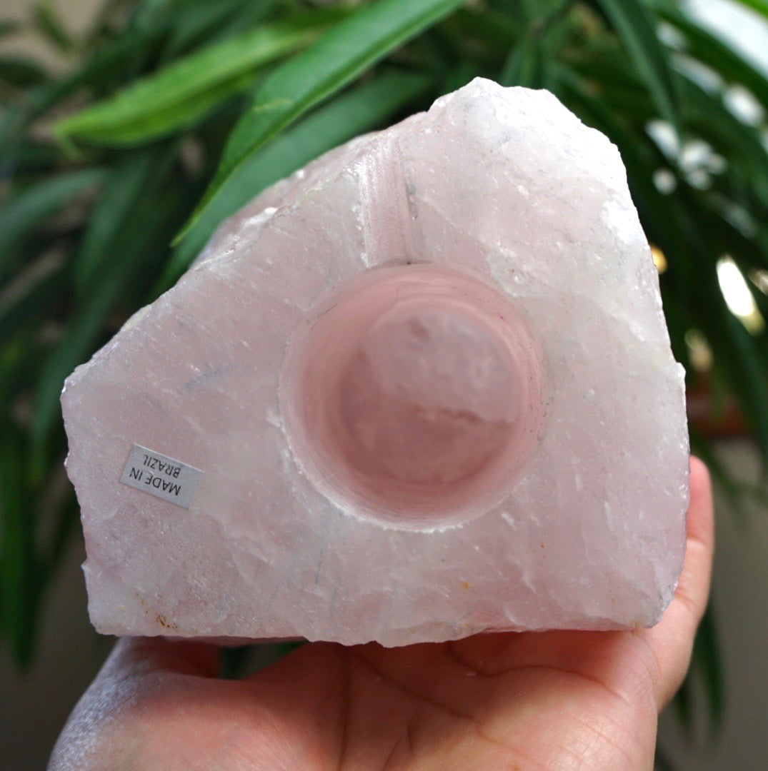 Rose Quartz Lamp – Ancient Mountain Treasures
