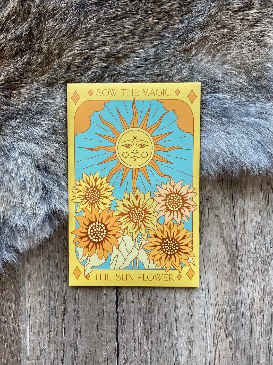 The Sunflower Tarot Seeds – Ancient Mountain Treasures